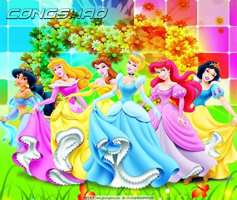 迪斯尼公主图片促销海报海报 图行天下素材网