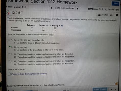 solved save homework section 12 2 homework score 0 33 of 1