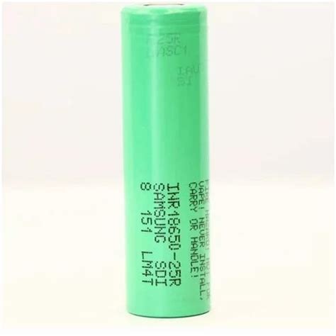 Samsung 25R 18650 2500mAh 20A Battery at ₹ 449/piece | Gajara Wadi ...