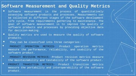 software metrics project management and estimation pptx