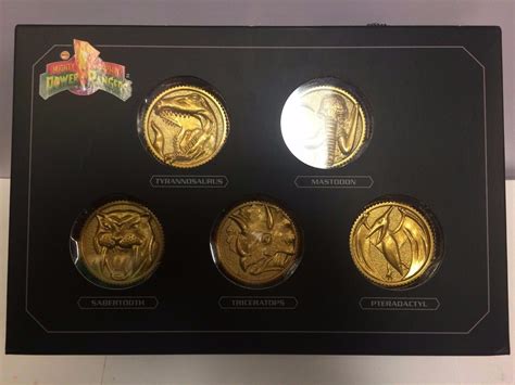 Mighty Morphin Power Rangers Mmpr Legacy Die Cast Power Coin Set Bandai