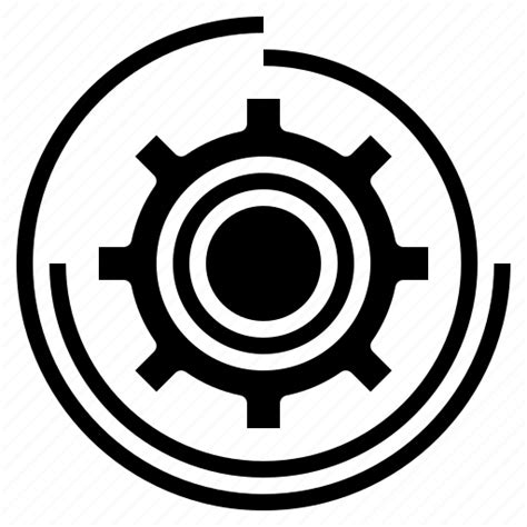 Configuration Gears Settings Wheels Icon