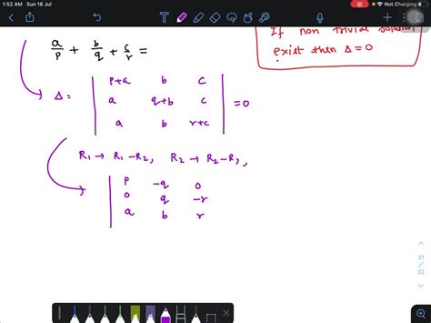solved if the system of linear equations [2003] x 2 a y a z 0 x 3 b y