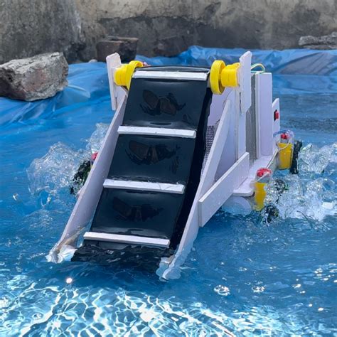 01 Water Cleaning Boat Real Life Problem Solving Project Electrical Bro