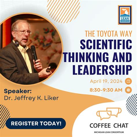 Michigan Lean Consortium On Linkedin Join Us For A Virtual Mlc Lean Coffee Chat With Dr