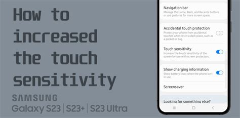 How To Increase Touch Sensitivity On Galaxy S
