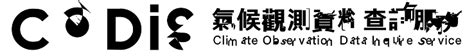 Codis 氣候觀測資料查詢服務
