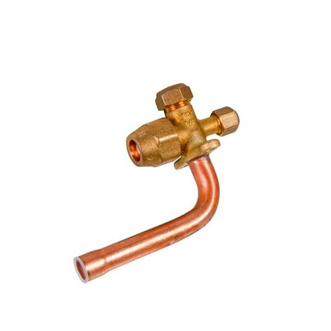 Air Conditioner Service Tap Port 12 Angular 90° Hvac Air