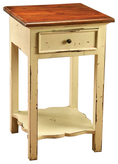 Lynda End Table Traditional Side Tables And End Tables By Orchard Creek Designs Houzz