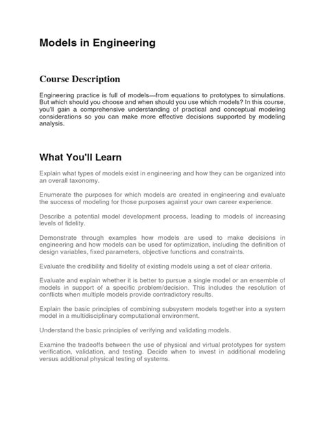 models in engineering pdf conceptual model system