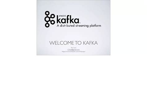 apache kafka from zero to hero ppt