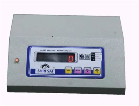 Shri Sai Ms Digital Weighing Indicators At ₹ 2500 Piece In Ahmedabad Id 21181990273