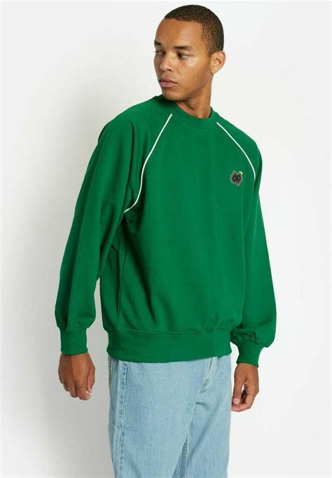 Denim Project Dpjames New Crew Neck Sweatshirt Bright Greengrün