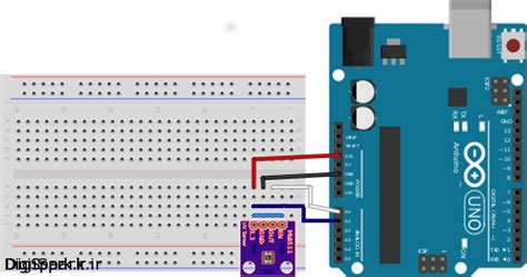 اتصال ماژول سنسور Ml8511 Uv به آردوینو دیجی اسپارک