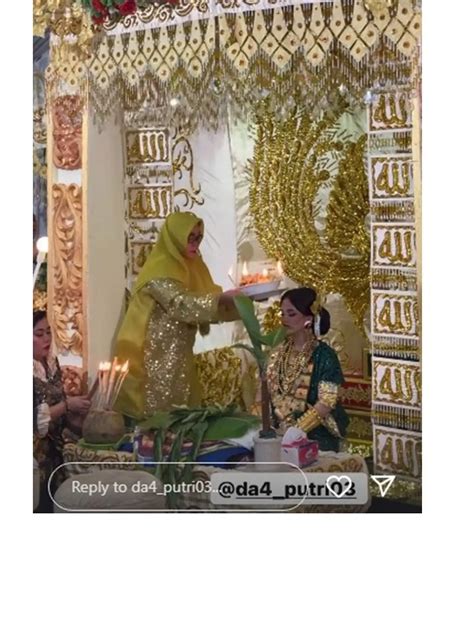 8 Momen Putri Isnari Jalani Malam Mappacci Jelang Pernikahan Mewah Pakai Baju Adat Bugis Hot