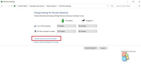 How To Enable Disable To Allow Wake Timers In Windows