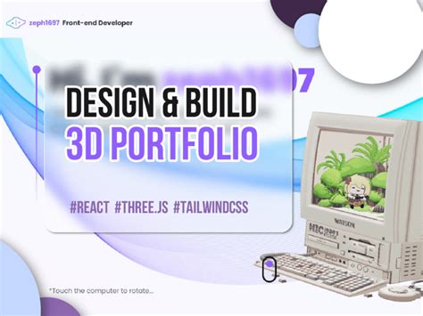 A 3d Responsive Web Application React Vite Threejs Tailwindcss