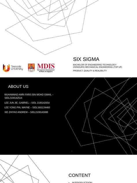 Six Sigma2 Presentation V41 Pdf