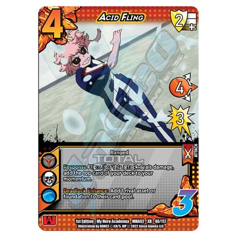 My Hero Academia Wave 2 Acid Fling Xr 40117