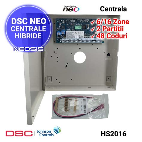 Centrala Alarma DSC NEO HS2016 Servicii De Configurare Neosis Ro