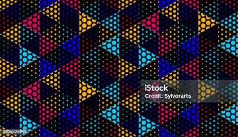 매끄러운 점선 큐브 벡터 배경 타일 패턴 3d 아키텍처 및 구조 기하학적 디자인을 반복 하는 점 상자 3차원 형태에 대한 스톡 벡터 아트 및 기타 이미지 Istock