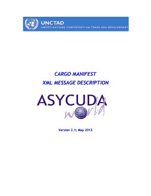 Manifest Xml Structure Customs Gov Fill And Sign Printable Template Online