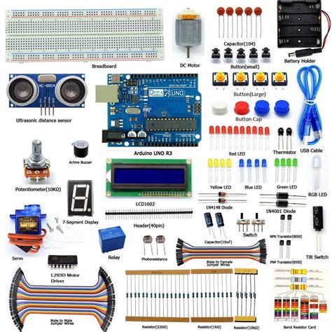 buy diy ultrasonic distance sensor starter kit for compatible with