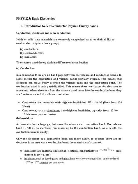 Basic Electronics Pdf Field Effect Transistor Bipolar Junction Transistor