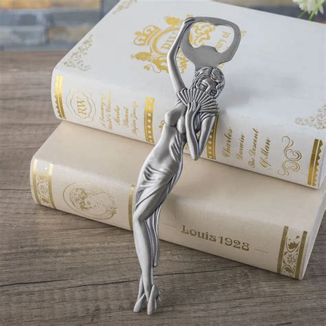 Wholesale Sexy Girl Beauty Bottle Opener Refrigerator Sticker Metal
