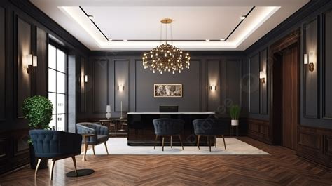 세련된 회의 의자를 갖춘 현대적인 호텔 로비 및 회의 공간의 세련되고 세련된 3d 렌더링 호텔 로비 로비 사무실 로비 배경 일러스트 및 사진 무료 다운로드 Pngtree