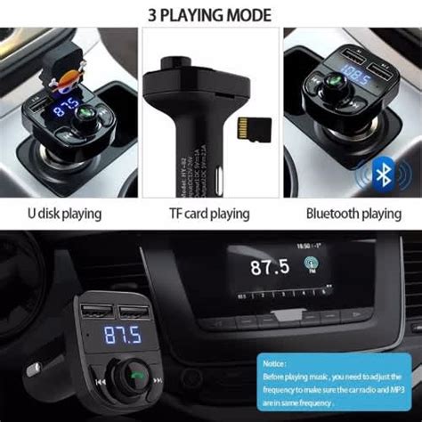 Car Bluetooth MP Handsfree Kit Phone Charger FM Transmitter Music Adapter Konga Online