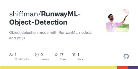 Github Shiffmanrunwayml Object Detection Object Detection Model
