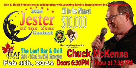Jester Of The Year Contest At The Leaf Bar Hosted By Chuck Mckenna