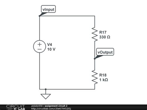 Assignment Circuit 2 Circuitlab