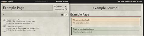 A Lazy Persons Guide To Fancy Journal Formatting Rfoundryvtt
