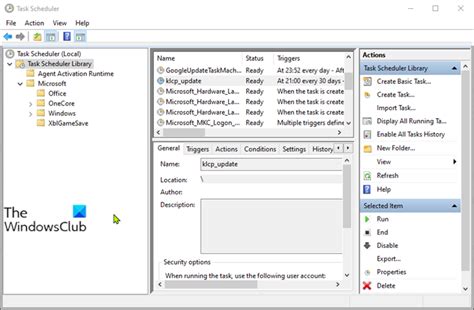 Using Schtasksexe To Manage Schedule Tasks In Windows