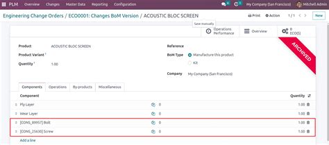 How To Manage Engineering Change Orders With Odoo 16 PLM App