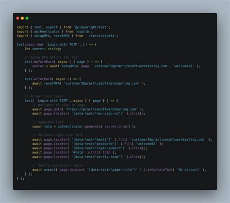 Roy De Kleijn On Linkedin Playwright Typescript Mfa