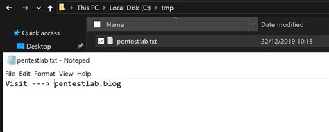 Persistence Change Default File Association Penetration Testing Lab