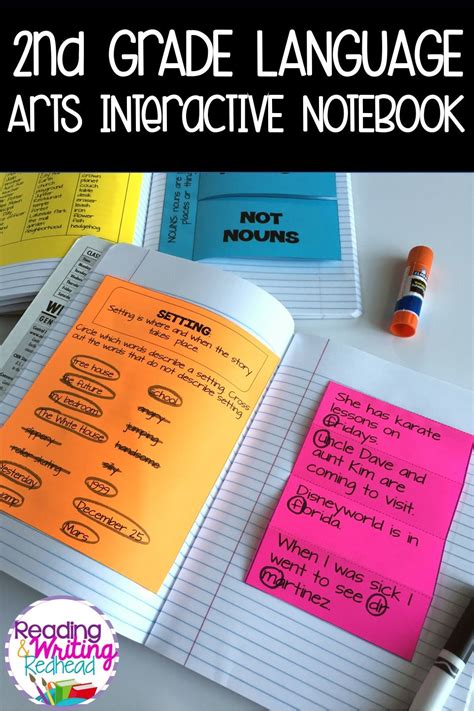 2nd Grade Interactive Notebook Ela Opinion Second Grade Writing Prompts