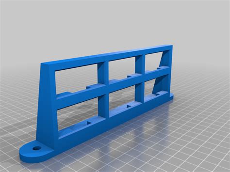 A Mount For Three Each Of Adafruit Seven Segment And Alphanumeric Displays By