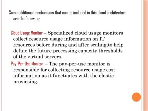 Elastic Resource Capacity Architecture In Spm Ppt