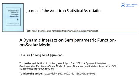 西安交大科研人员在函数型数据分析研究领域取得新进展 西安交通大学新闻网