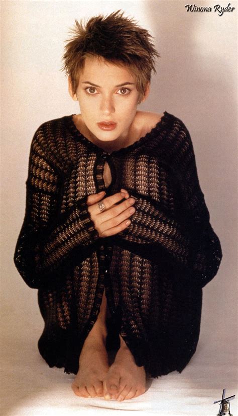 winona ryder s feet