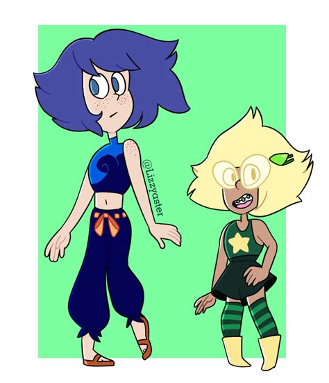 Human Lapis And Peridot Redesign R Stevenuniverse