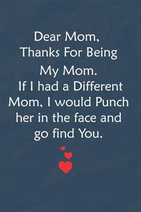 Funny Thank You Mom Quotes