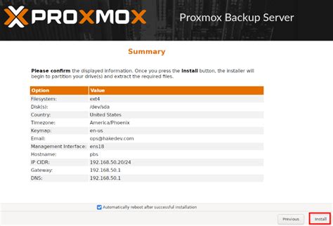 Setup Proxmox Backup Server Hake Hardware Wiki