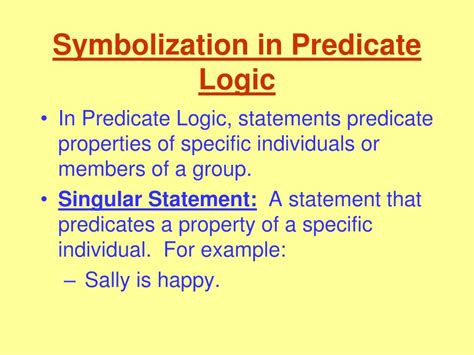 Ppt Symbolization In Predicate Logic Powerpoint Presentation Free Download Id 494843