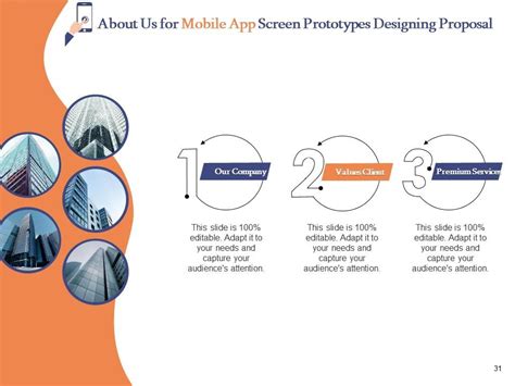 Mobile App Screen Prototypes Designing Proposal Powerpoint Presentation Slides Presentation