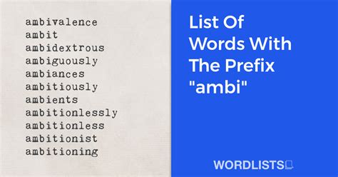 List Of Words With The Prefix “able” To “zu”